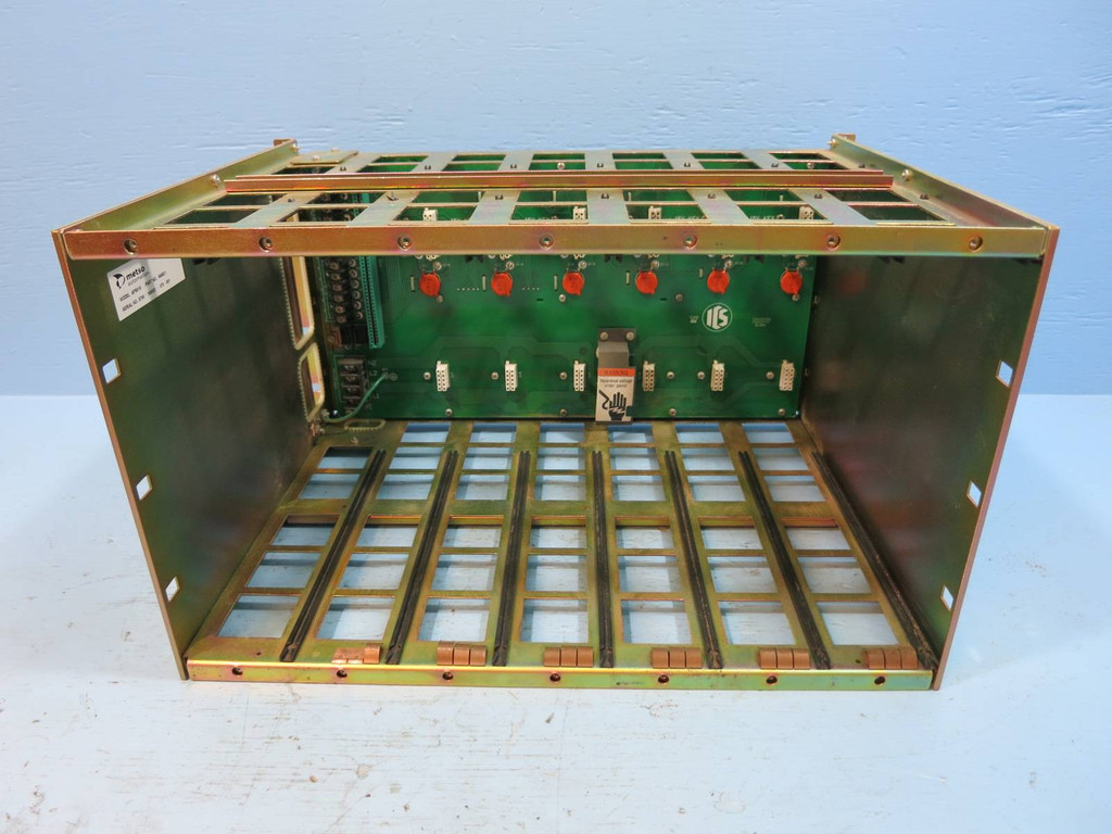 Valmet Metso Automation APS010 046821 CCI PLC Rack Chassis 6 Slot Power ...