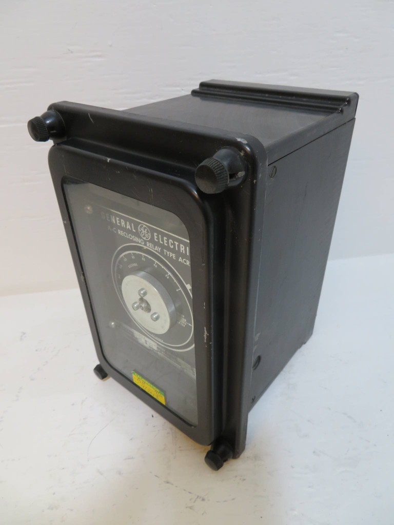 General Electric 12ACR11B5A A-C Reclosing Relay Type ACR GE 120V 12ACR ...