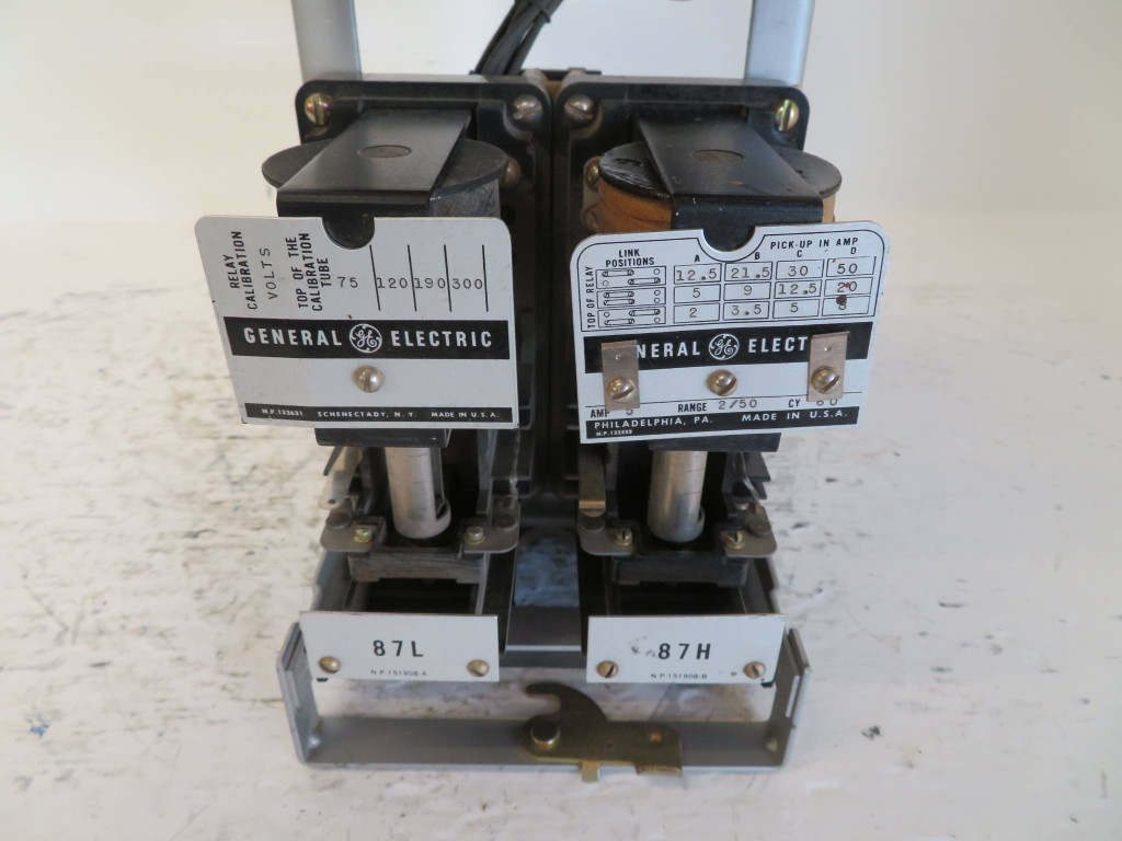 General Electric 12PVD11C1A Differential Voltage Relay PVD 60 Hz 150 V ...