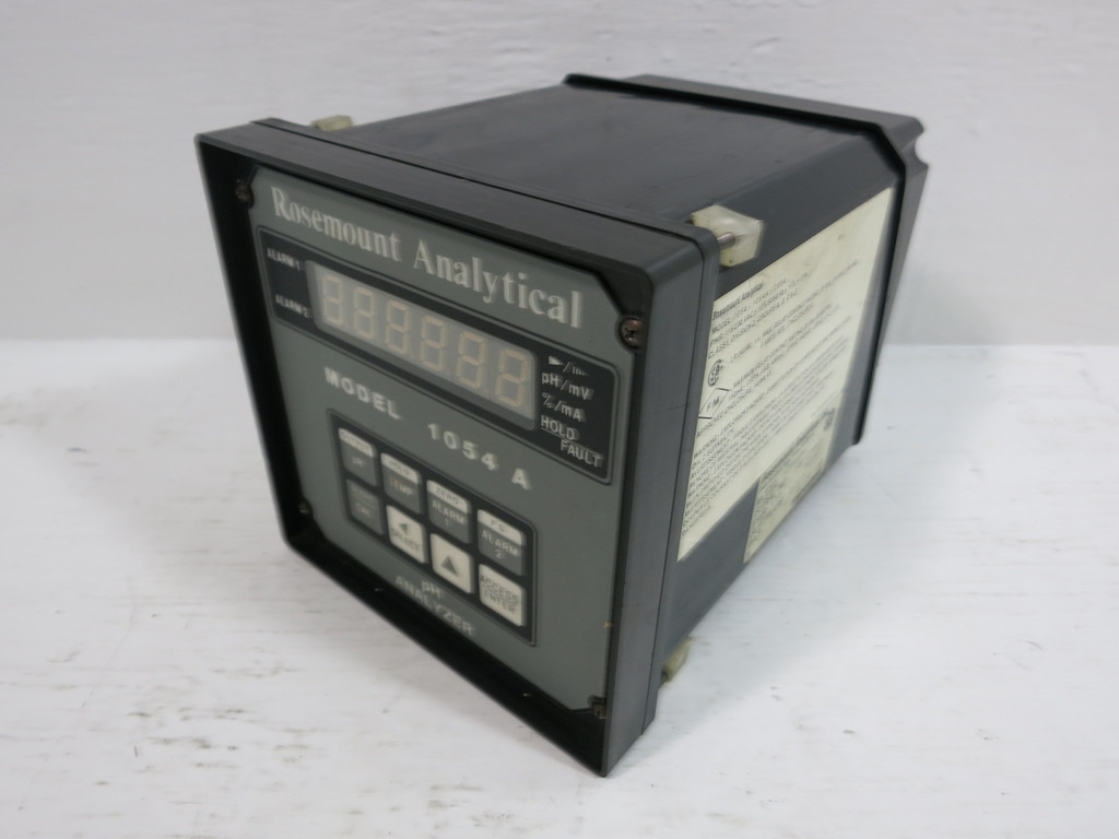 Rosemount Analytical 1054APH pH Analyzer Model 1054-A 115V Fisher ...