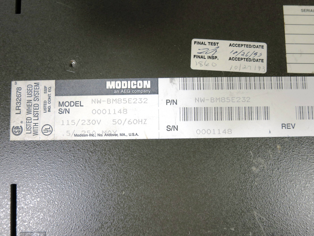 Modicon AEG NW-BM85E232 Bridge/Mux Module Multiplexer Modbus Plus ...