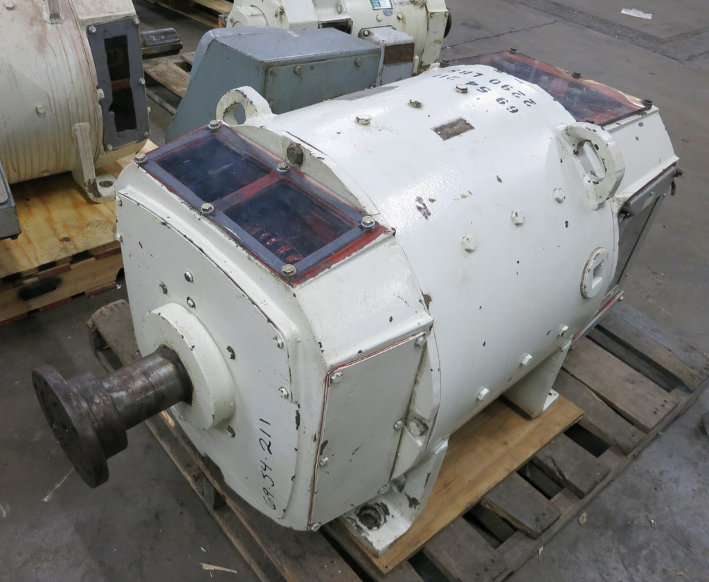 GE CD506AT 150 HP 500V Kinamatic DC Motor 1150/1800 RPM Encl SPFG-SV ...