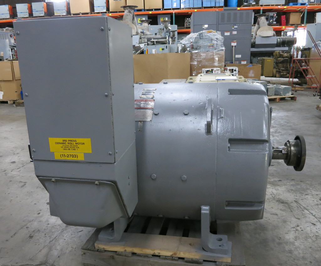 GE CD685AS 300 HP DC Motor 500V 1150/1500 RPM SPFG-SV CD-685AS ...