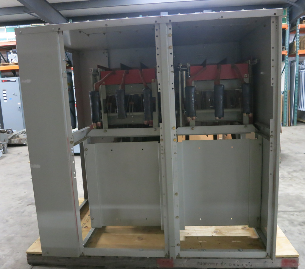 GE 13.8kV - 15.5kV Load Interrupter Manual Transfer Switch 600A ...