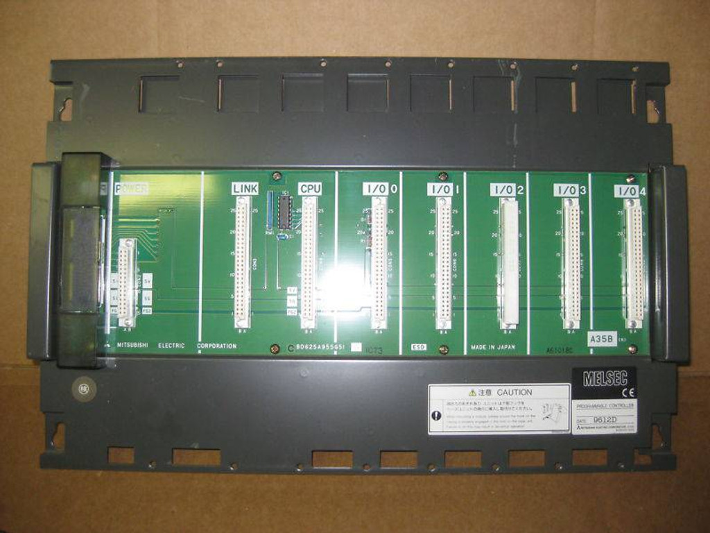 Mitsubishi Melsec A35B I/O PLC Base Unit Rack 5-Slot A-35B IO Chassis ...