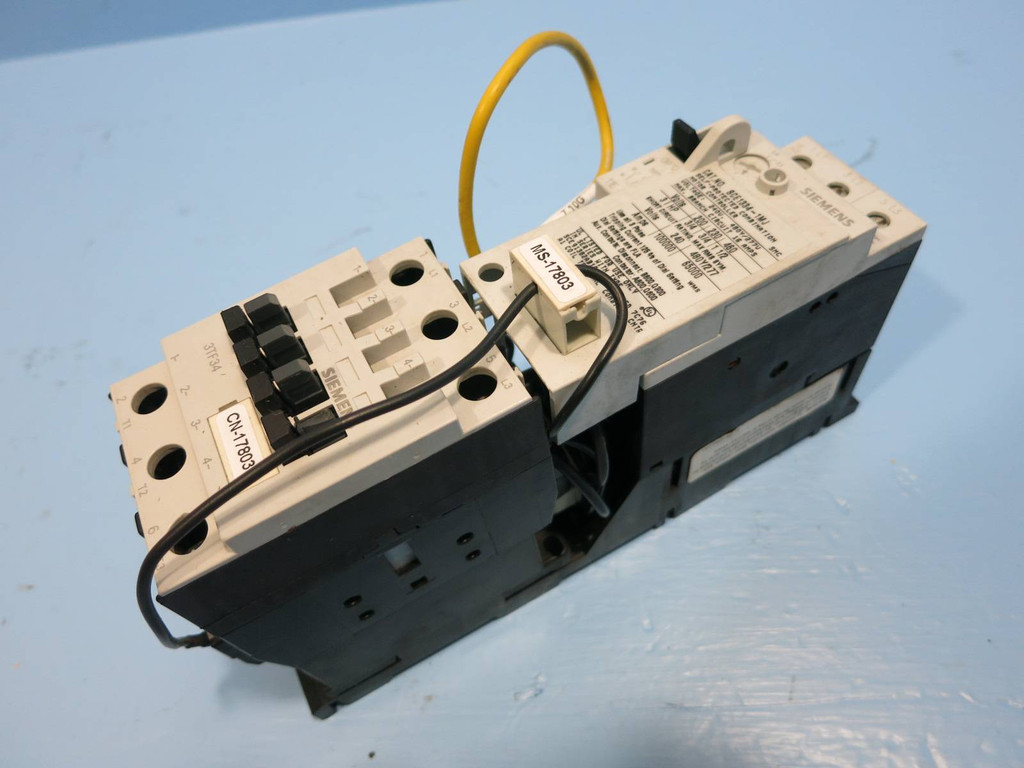 Siemens SCE1334-1MJ 1.5HP @ 460V 16A Self-Protected Combination Motor ...