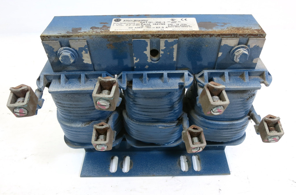 Allen Bradley 1321-3R55-B AC Line Reactor 13213R55B 3PH 600V 0.5 mH 55A ...