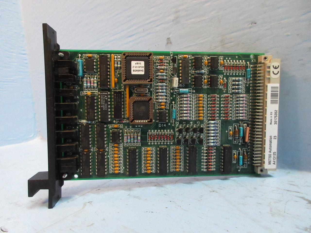 Metso Automation Valmet AIU-8 Analog Input Module A413125 Model 23 PLC Board (TK3065-2) - River ...