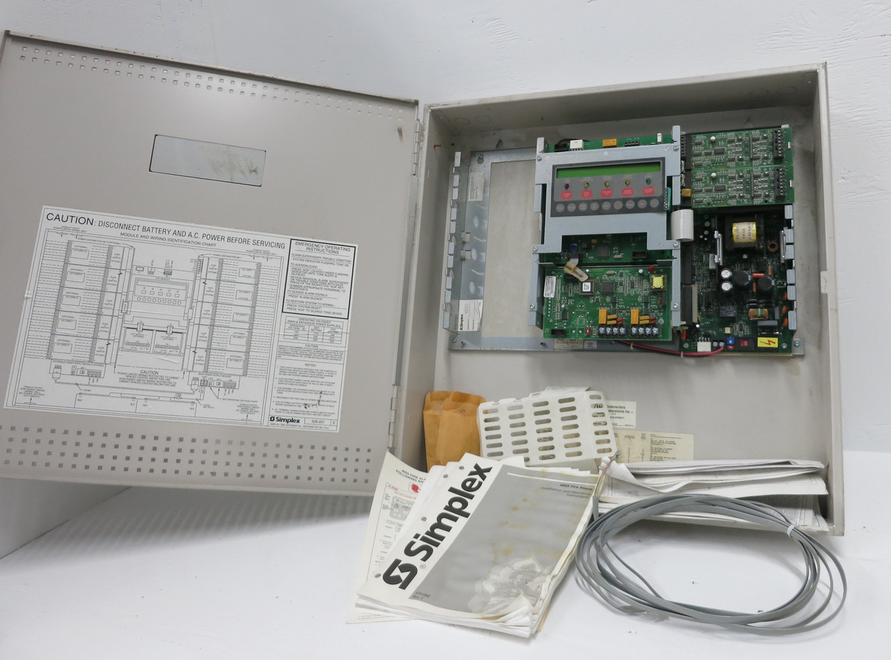 NEW Simplex 4005 Fire Alarm Control Panel Signal System Equipment ...