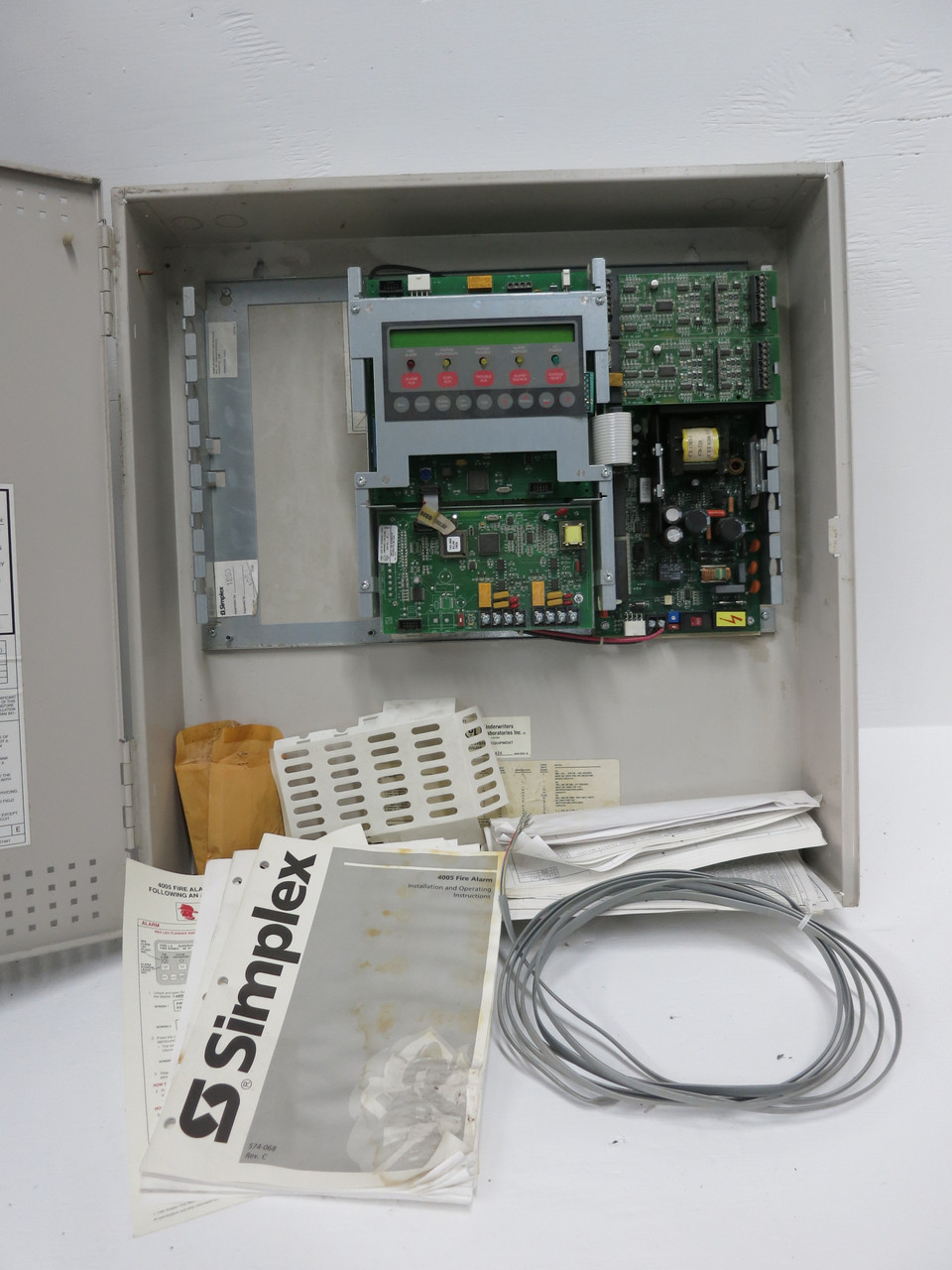 NEW Simplex 4005 Fire Alarm Control Panel Signal System Equipment ...