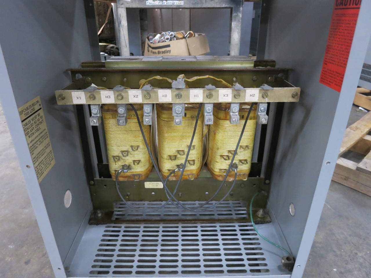 FPT 30 kVA 480 Delta to 208Y/120 V 3PH Dry Type Transformer T4T30 480V ...