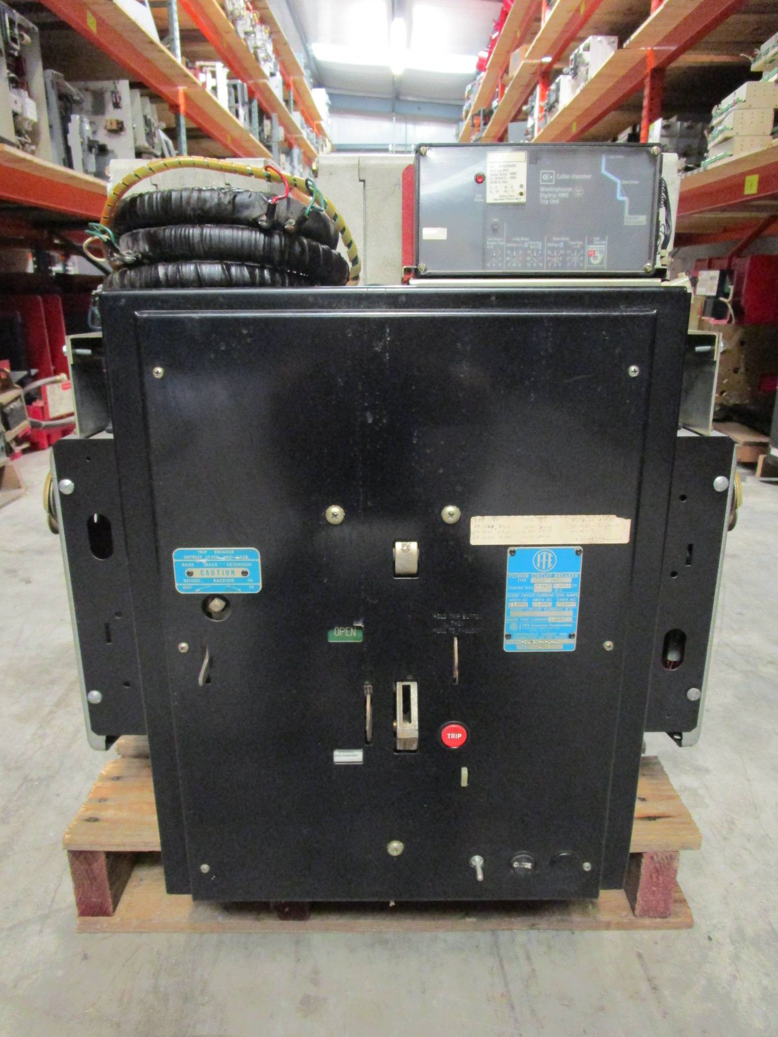 ITE Imperial 4000 Amp K4000 Breaker RMS Trip K4200 4200 Amp M/O D/O LSI ...