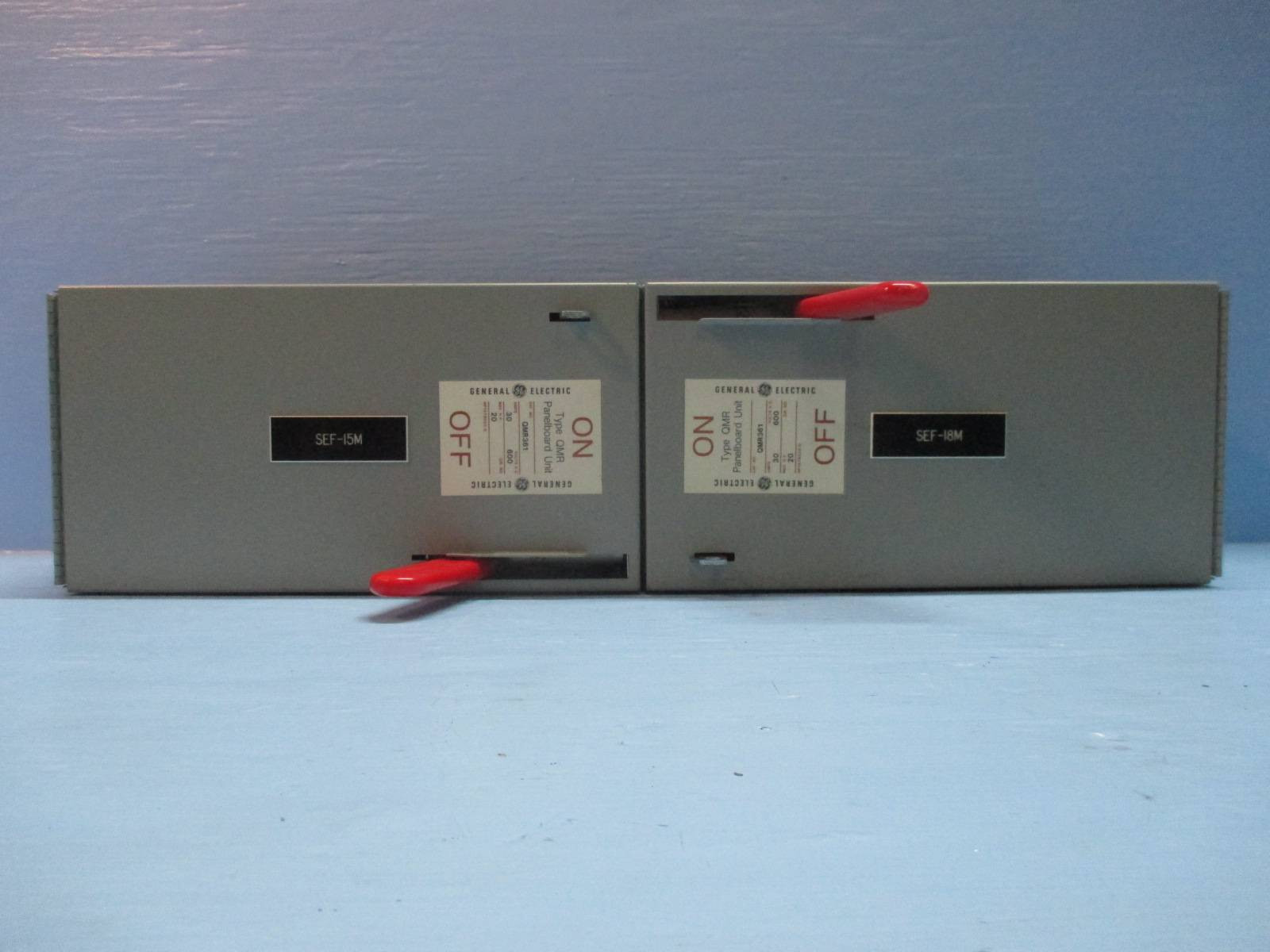 GE QMR361 30 Amp w Hardware 600V Twin Fusible Panelboard Disconnect ...