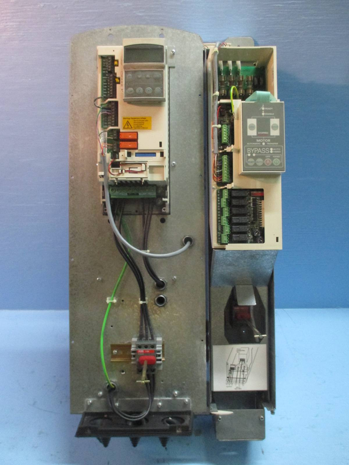 ABB ACH-400 ACH401600632+10AE0000 7.5HP 3PH 480V AC VS Drive 7.5 HP ...