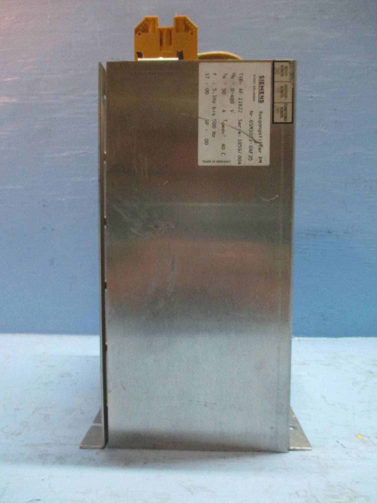 Siemens 6SM1023-0AF35 AF 11822 Serie 1859/004 Ausgangsfilter PM PLC ...