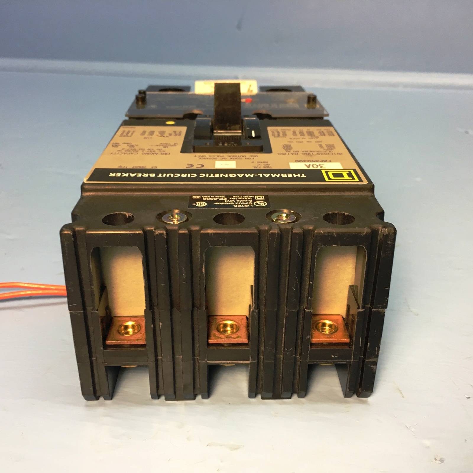 Square D FAP34030G 30A Circuit Breaker S2 w/ Ground Fault Module ...