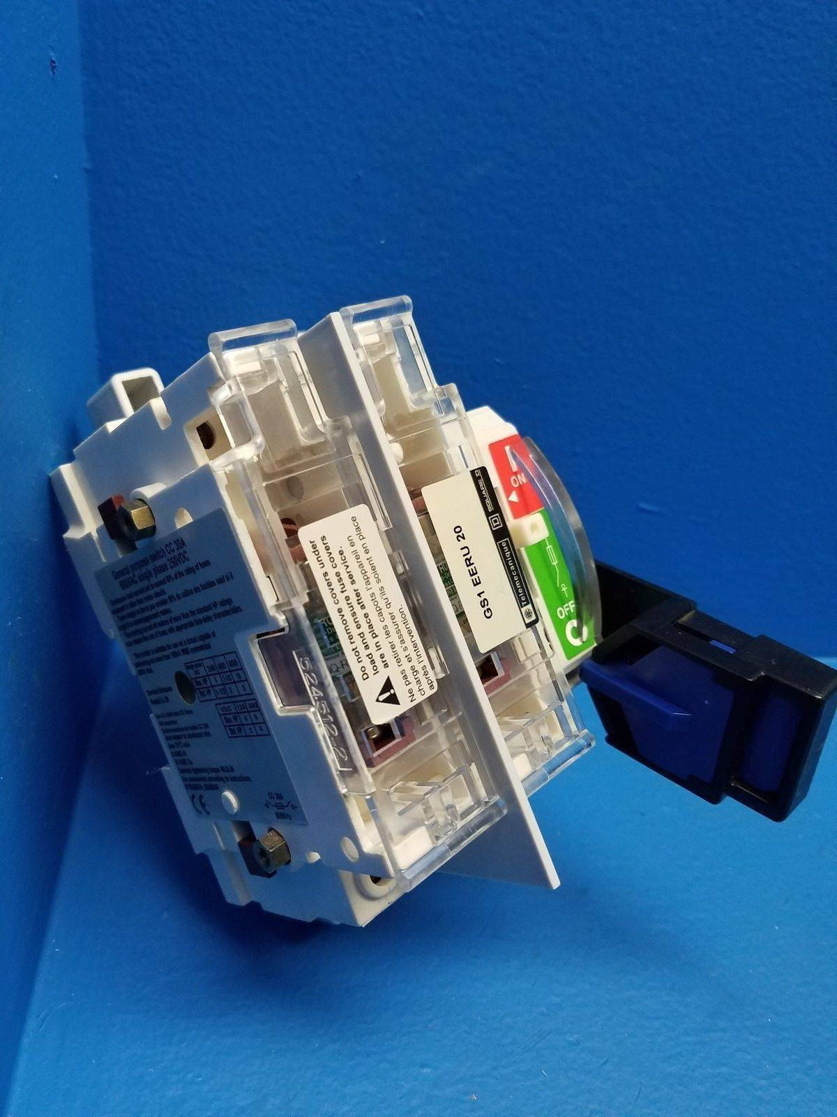Telemecanique Square D GS1EERU20 30 Amp General Purpose Switch 30A ...