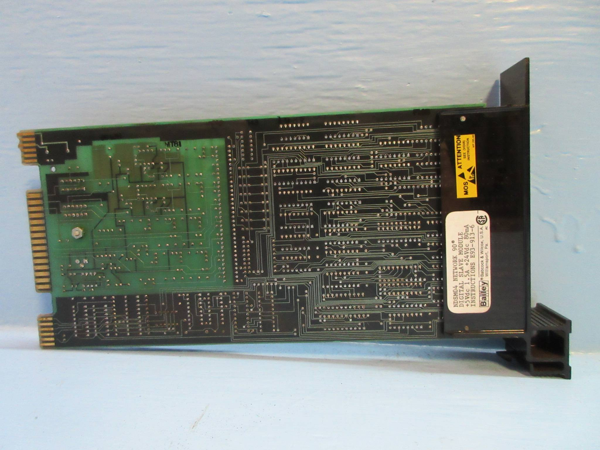 Bailey NDSM04 Network 90 Digital Slave Module 6635582B1 ABB Symphony ...