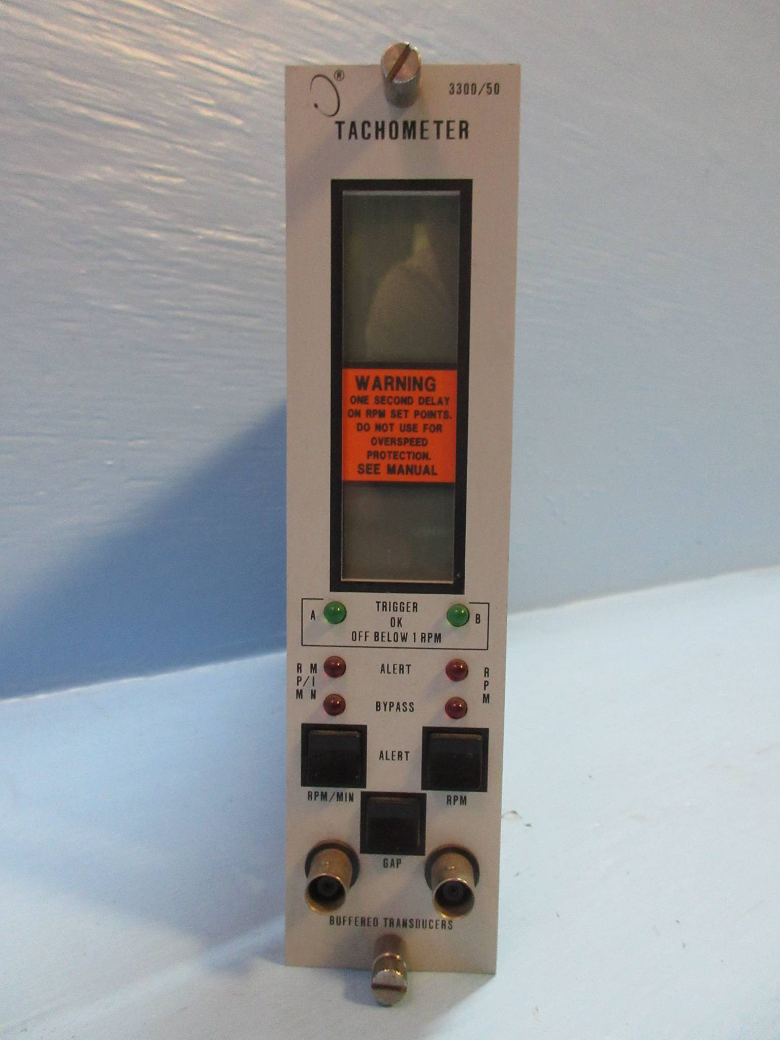 Bently Nevada 3300/50 Tachometer Monitor Module 3300/50-03-01-00-00 PWA ...