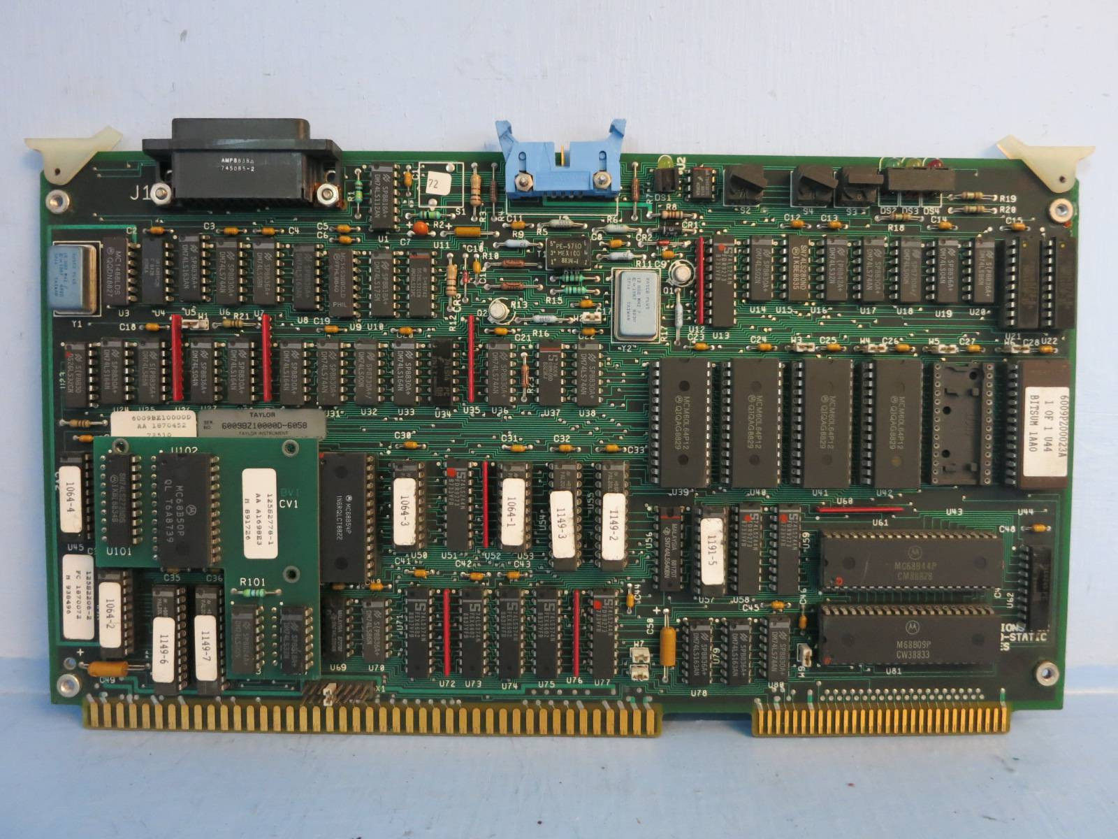 Taylor / ABB 6009BZ10000D Memory Circuit Board PLC Module Card 125P2206 ...
