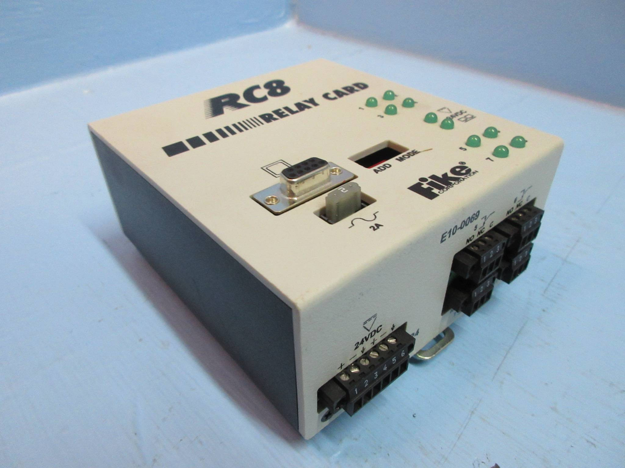 Fike Corporation E10-0069 RC8 Relay Card E100069 (TK2530-1) - River ...