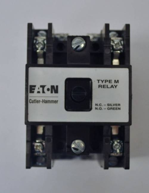 New Eaton Cutler Hammer D26MR02A Magnet and Rear Deck Relay Type M 120V ...
