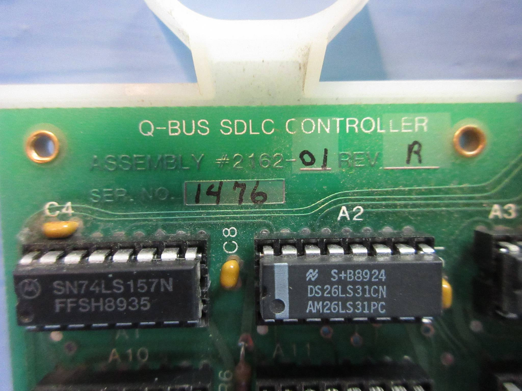 DEC 2162-01 Revision R Q-Bus SDLC Controller Board PLC Module Digital ...