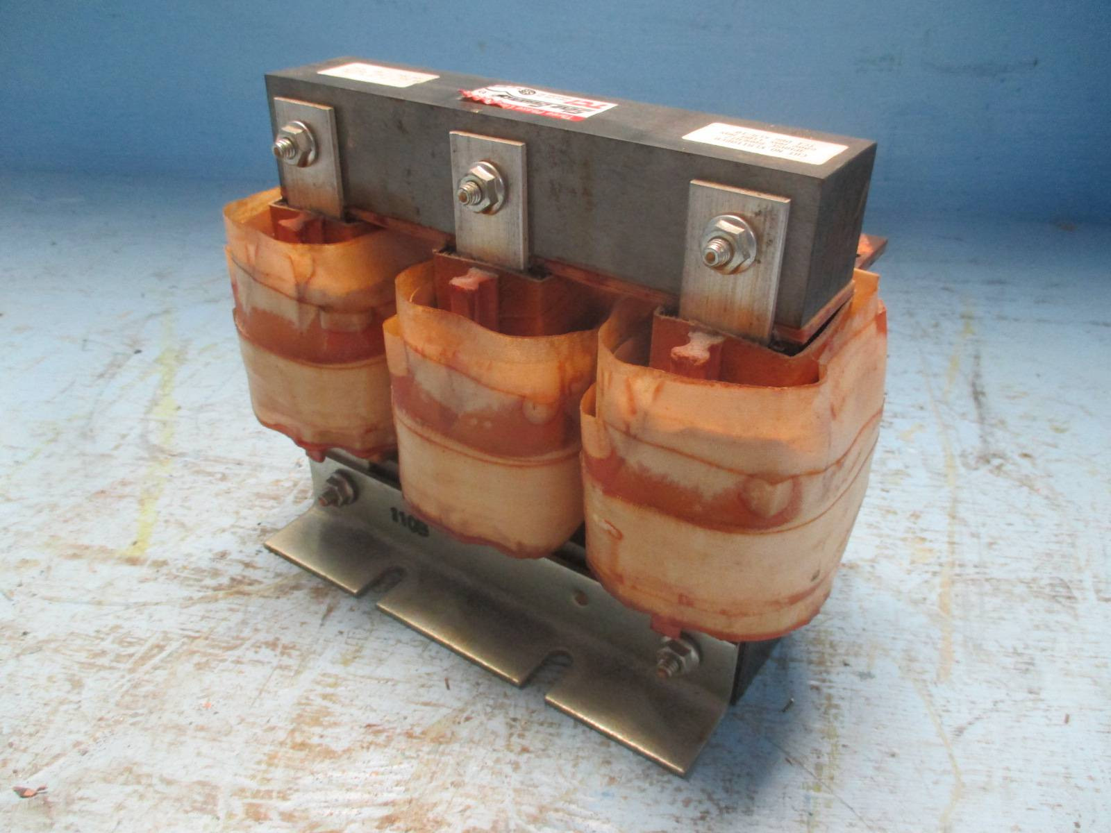 TCI KLR110BCB 110A 3 Phase Line Reactor 600V Sine Guard Trans-Coil KLR ...