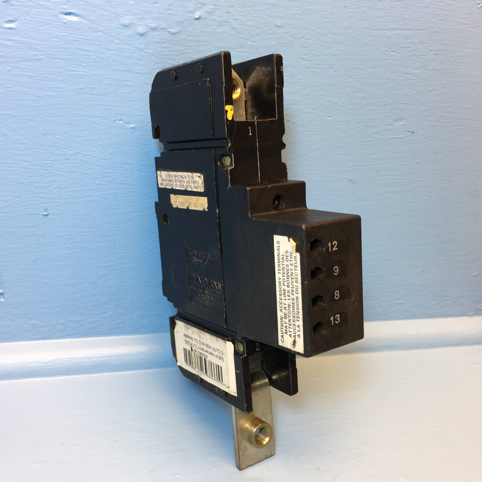 Eaton Heinemann GJ1P-Z95-5 175A Circuit Breaker DC Hz 65 Volts 1 Pole ...
