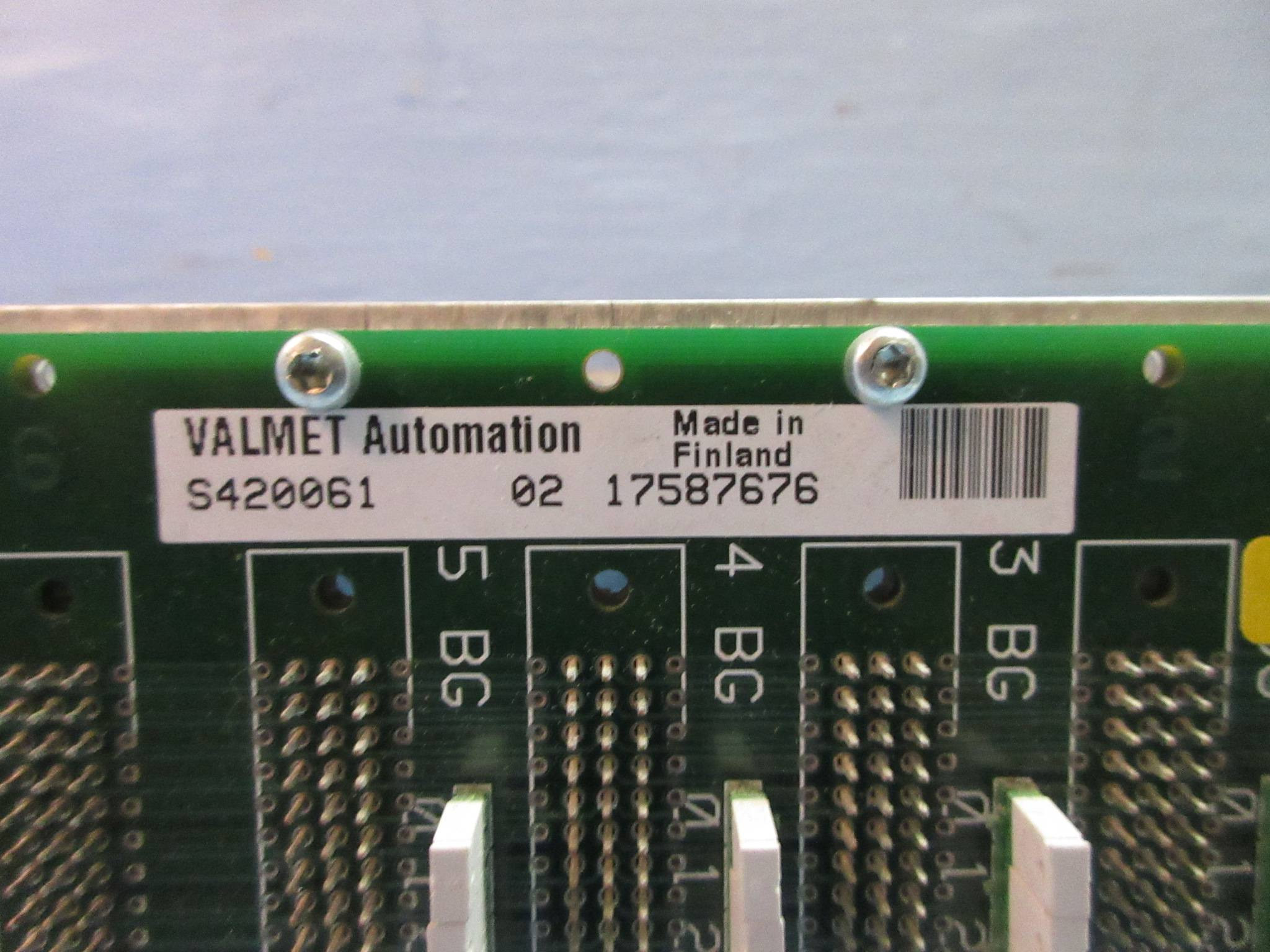 Valmet Automation A413531-03 PLC Module Chassis Rack & I/O Backplane ...