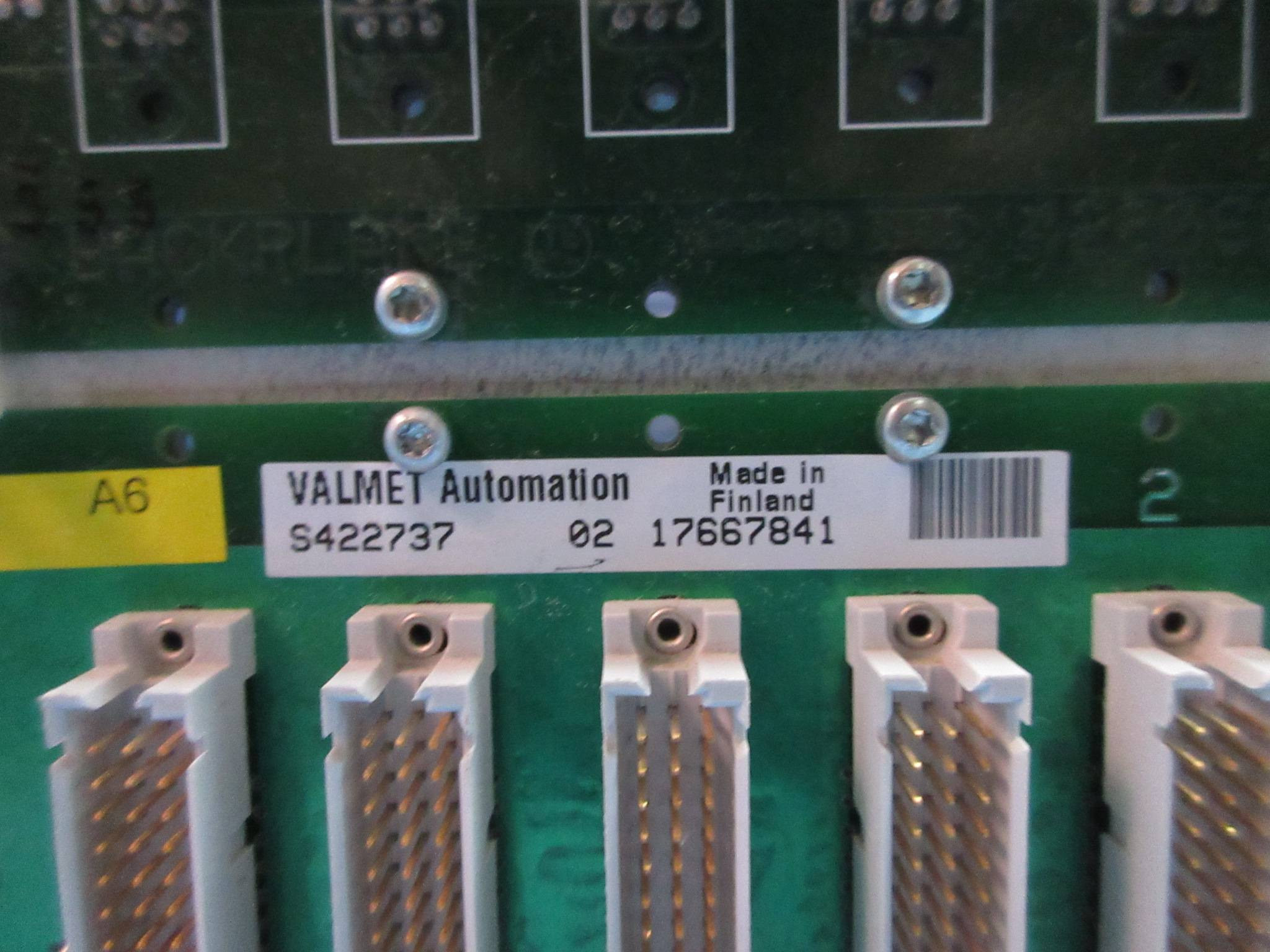 Valmet Automation A413531-03 PLC Module Chassis Rack & I/O Backplane ...