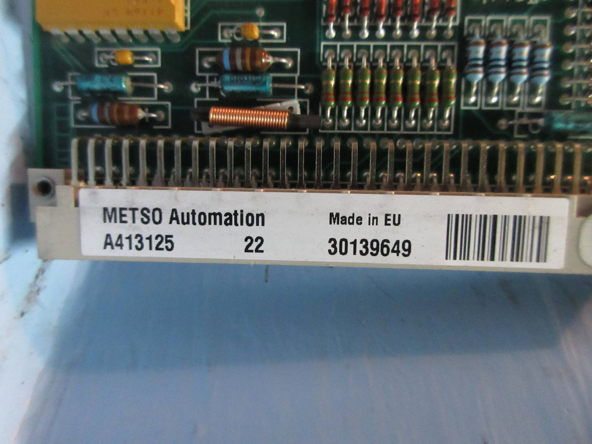 Metso Automation AIU-8 Analog Input Module A413125 Rev. 22 Valmet PLC Board AIU8 (TK3348-1 ...