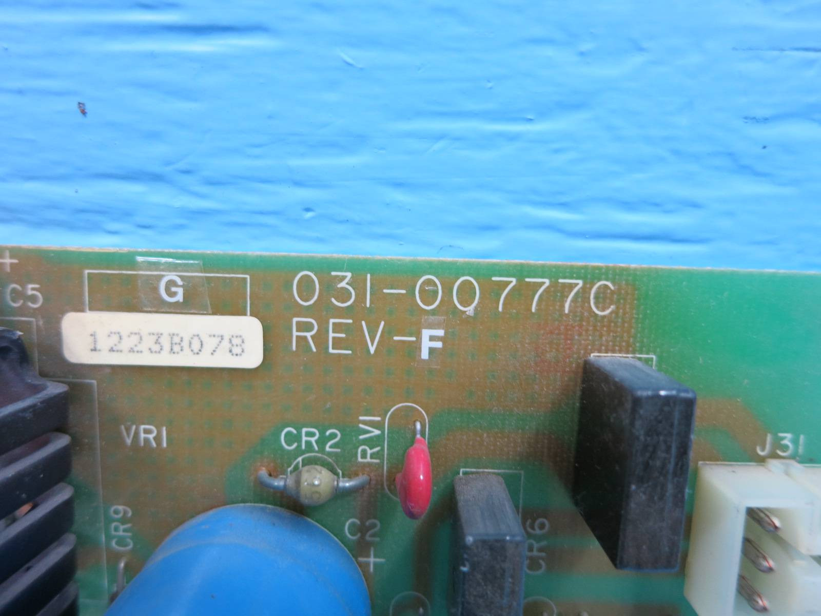 York 031-00777C Rev F / 3 Chiller Starter Control Module PLC 03100777C ...