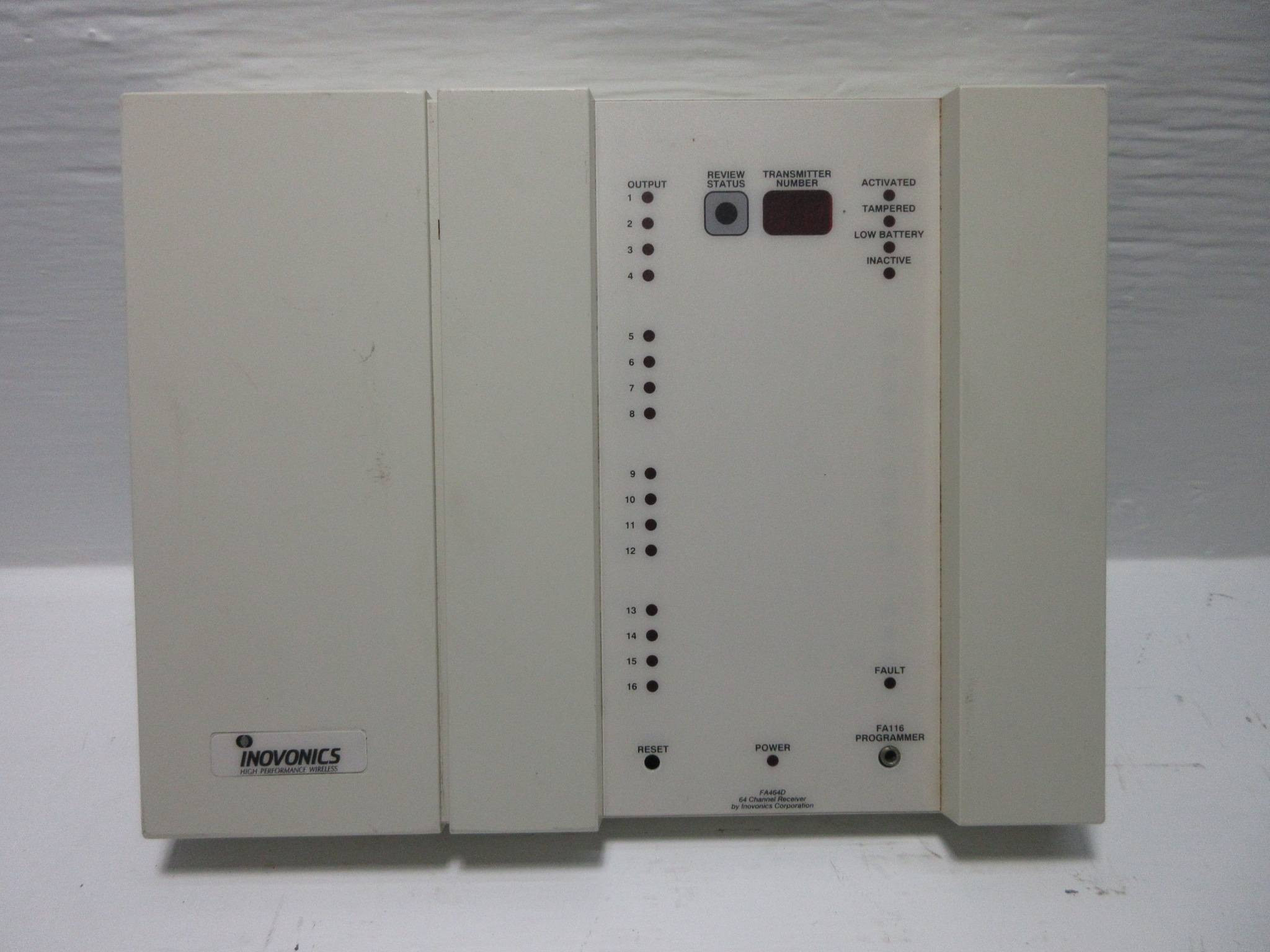 Inovonics FA464D Wireless 64 Channel Reciever (TK4308-1) - River City ...