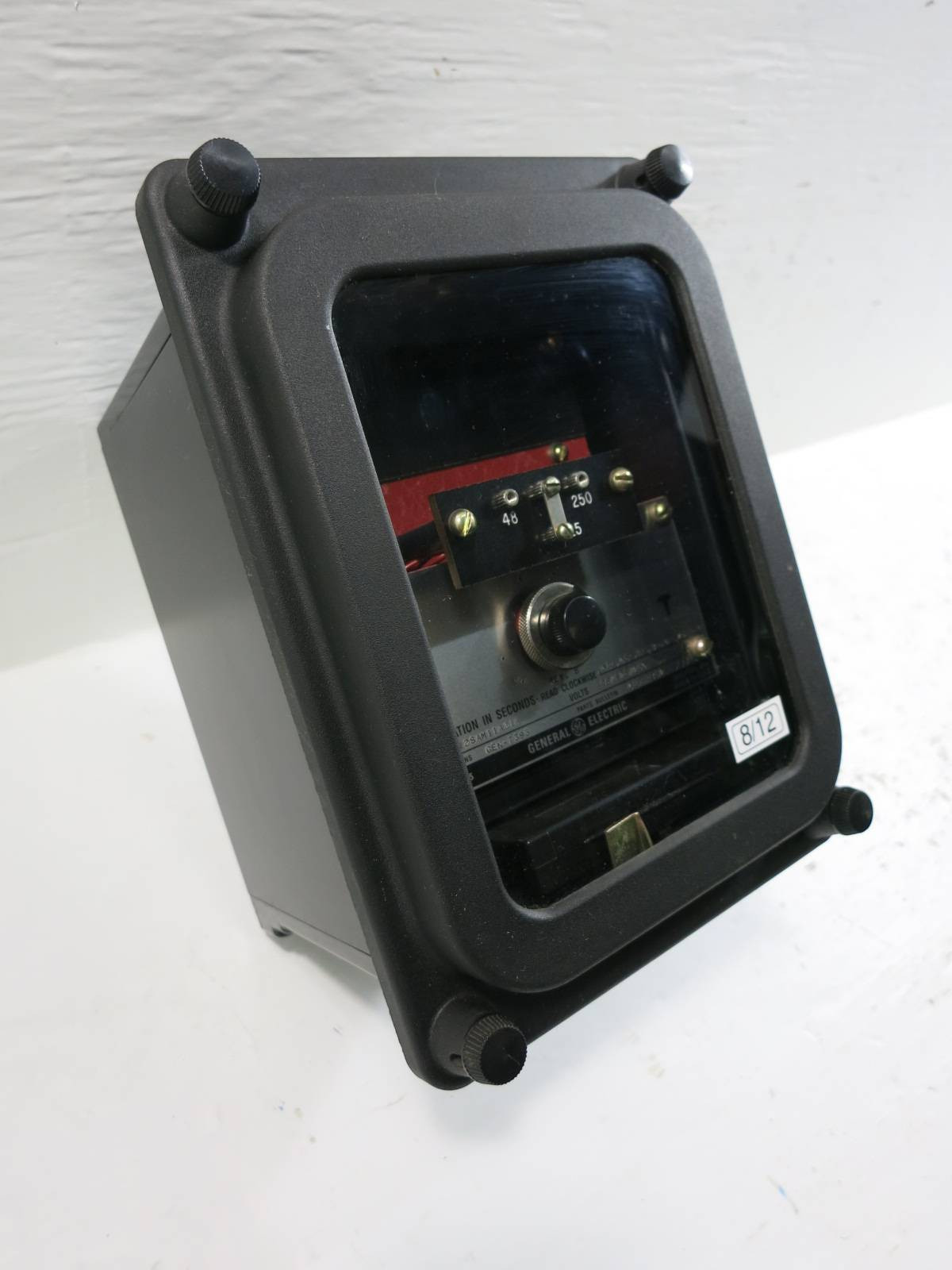 General Electric 12SAM11A21A Calibration in Seconds Relay GE Type SAM ...