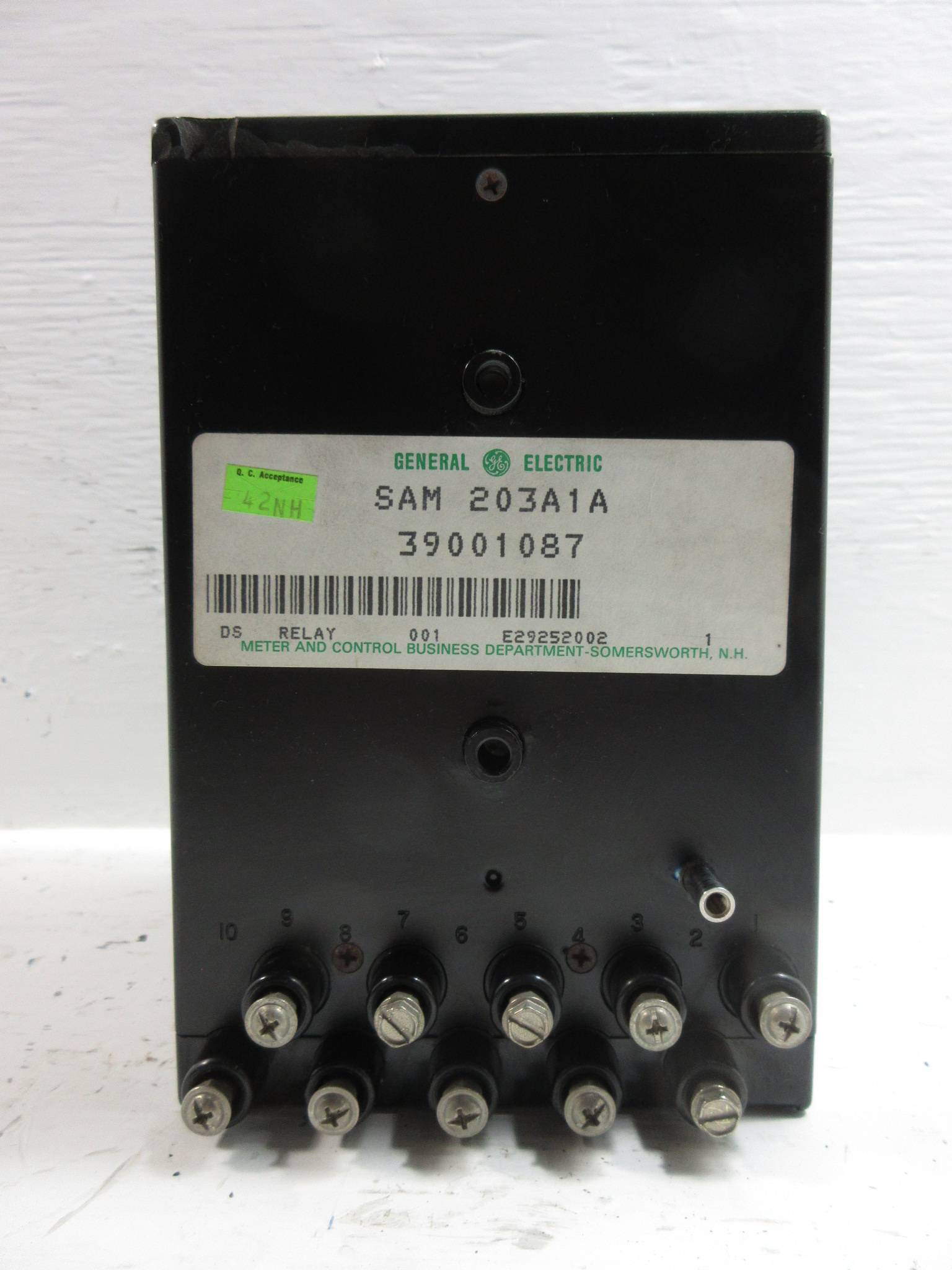 General Electric SAM203A1A Static Timing Relay GE SAM 48/110/125/220 ...