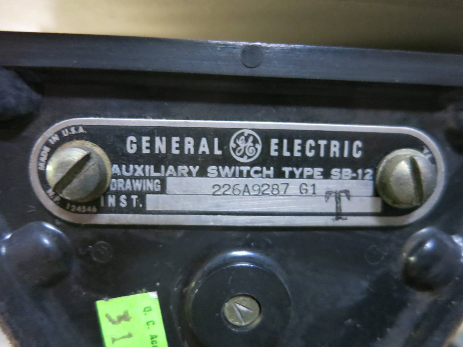 Vacuum Retrofit GE Magne-Blast AM-13.8-750-5H 1200A VVC Breaker General ...