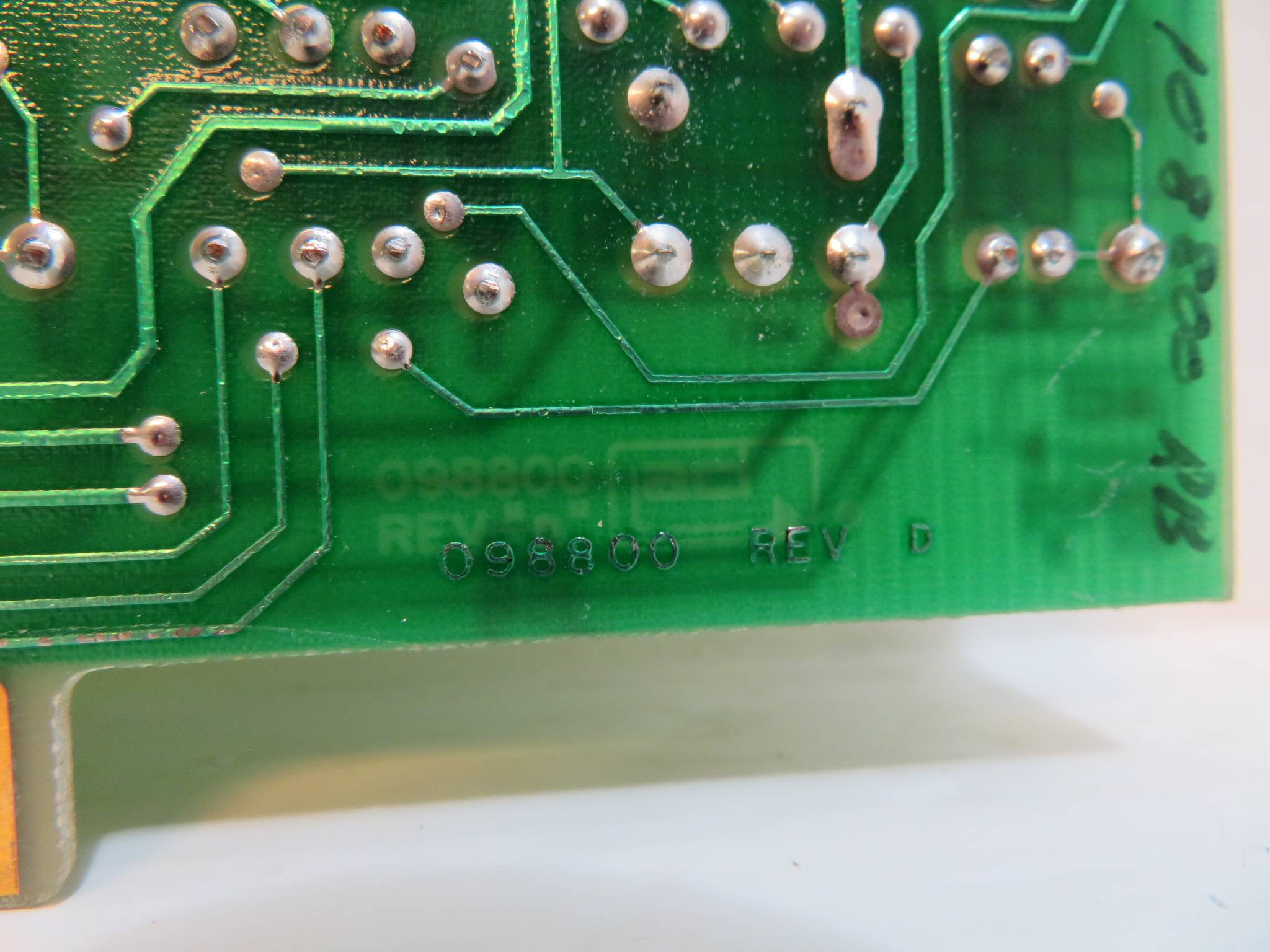 ACI 098800 Alison Fire Control Panel Circuit Board PCB Rev D 94V O MI4A ...