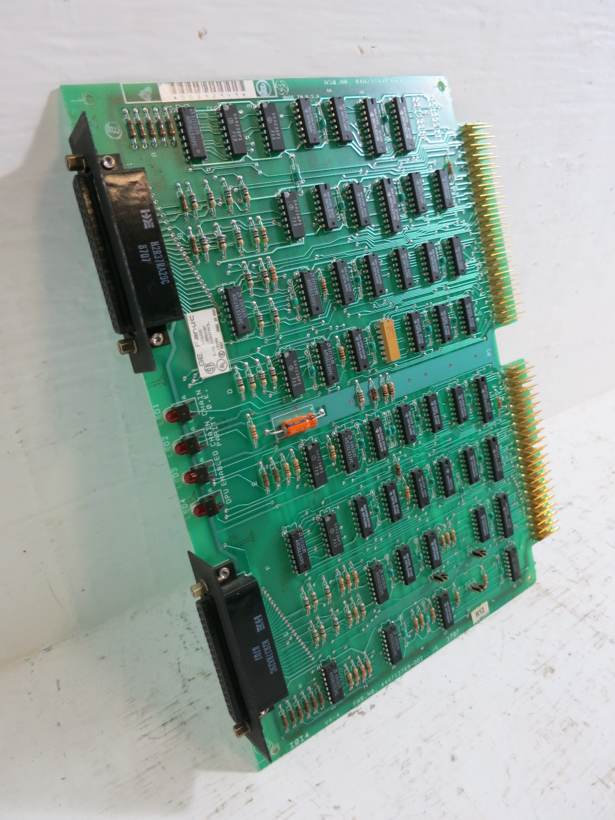 GE Fanuc Series 6 IC600-CB503K I/O Input / Output Control Module PLC ...