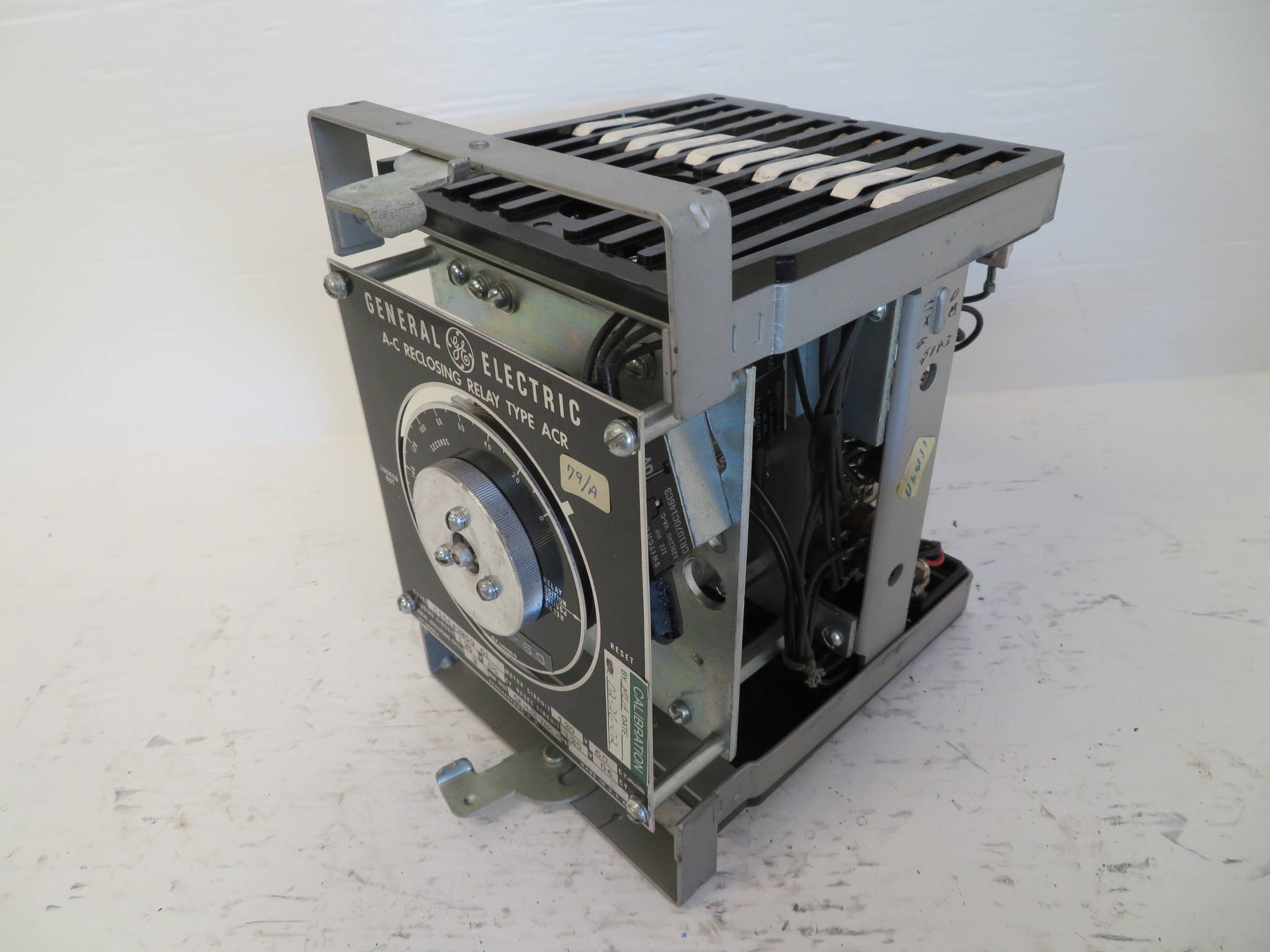 General Electric A-C Reclosing Relay 0156A2859 Type ACR GE 120V 12ACR ...