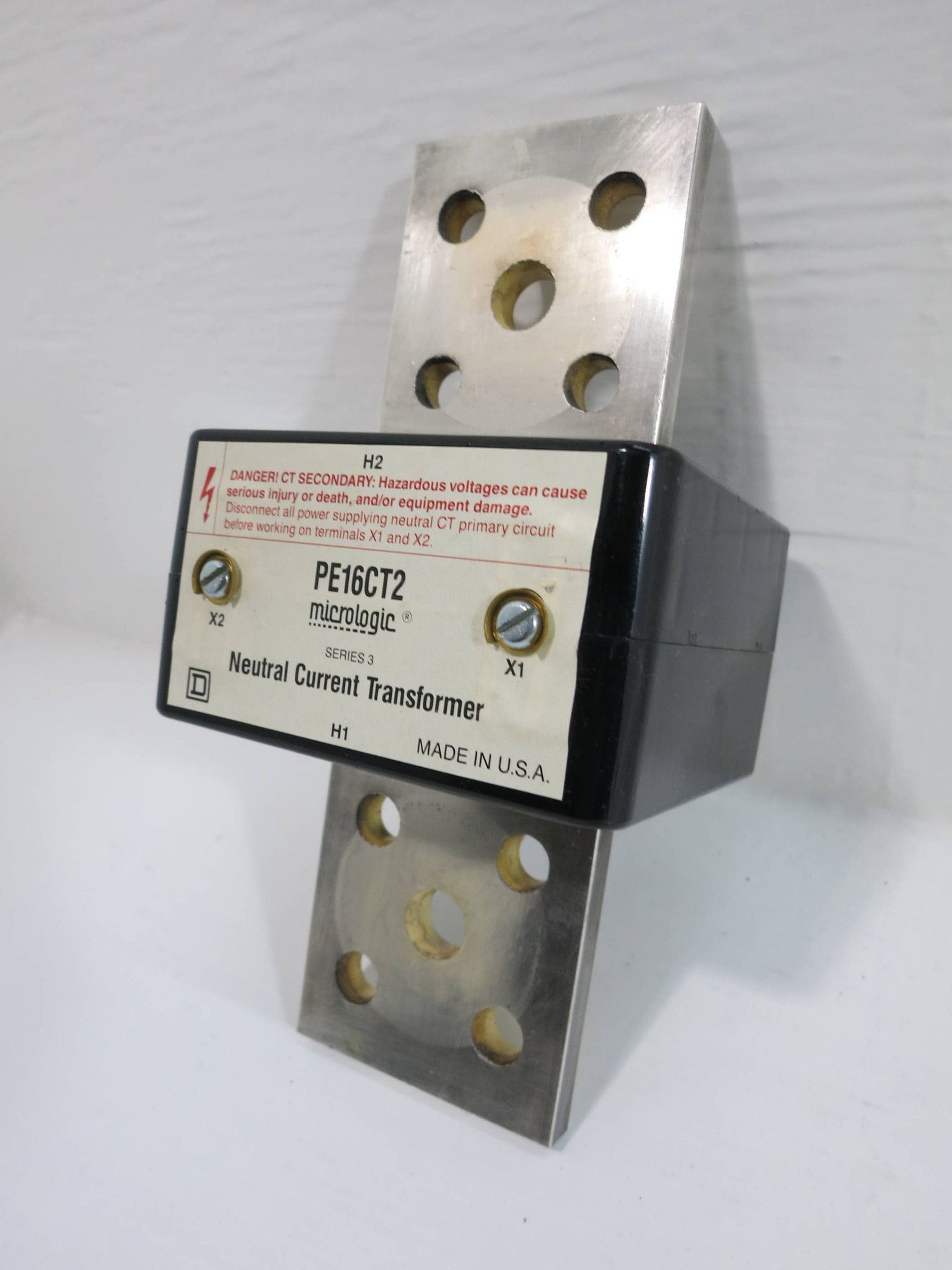Square D PE16CT2 Ser 3 Micrologic Neutral Current Transformer CT PE-16 ...