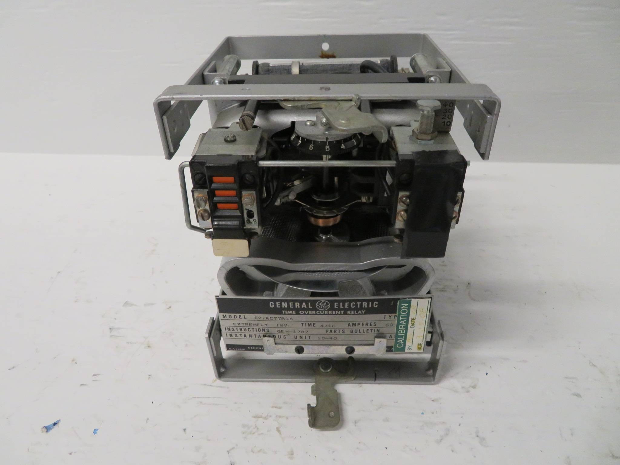 General Electric 12IAC77B1A Time Overcurrent Relay Extremely Inverse GE ...