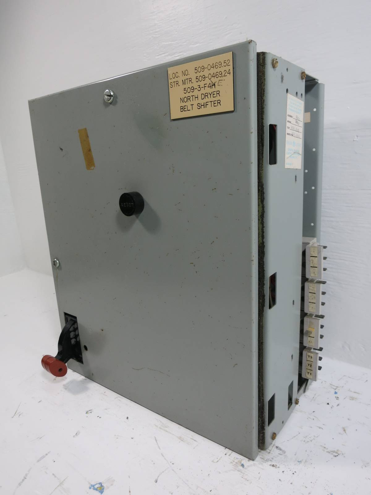 GE 8000 FVR Size 1 Reversing Starter 30 Amp Fusible 18" MCC Bucket ...