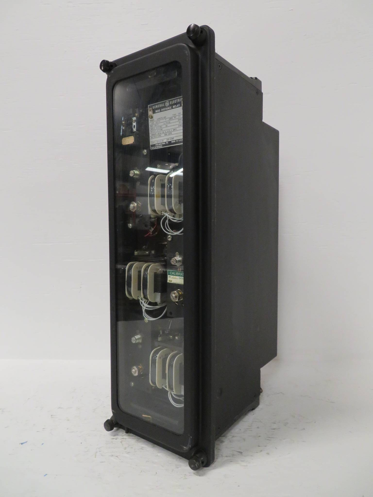General Electric 12CEY51A2D MHO Distance Relay GE 120V 5 Amp CEY-51A2D ...