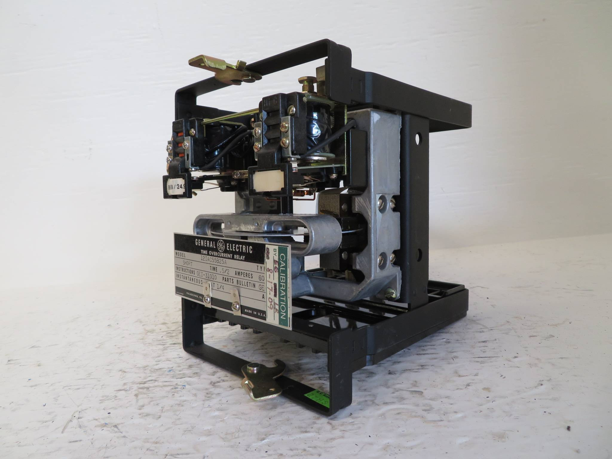 General Electric 12IAC55B25A Time Overcurrent Relay Short 0.5/2A GE ...