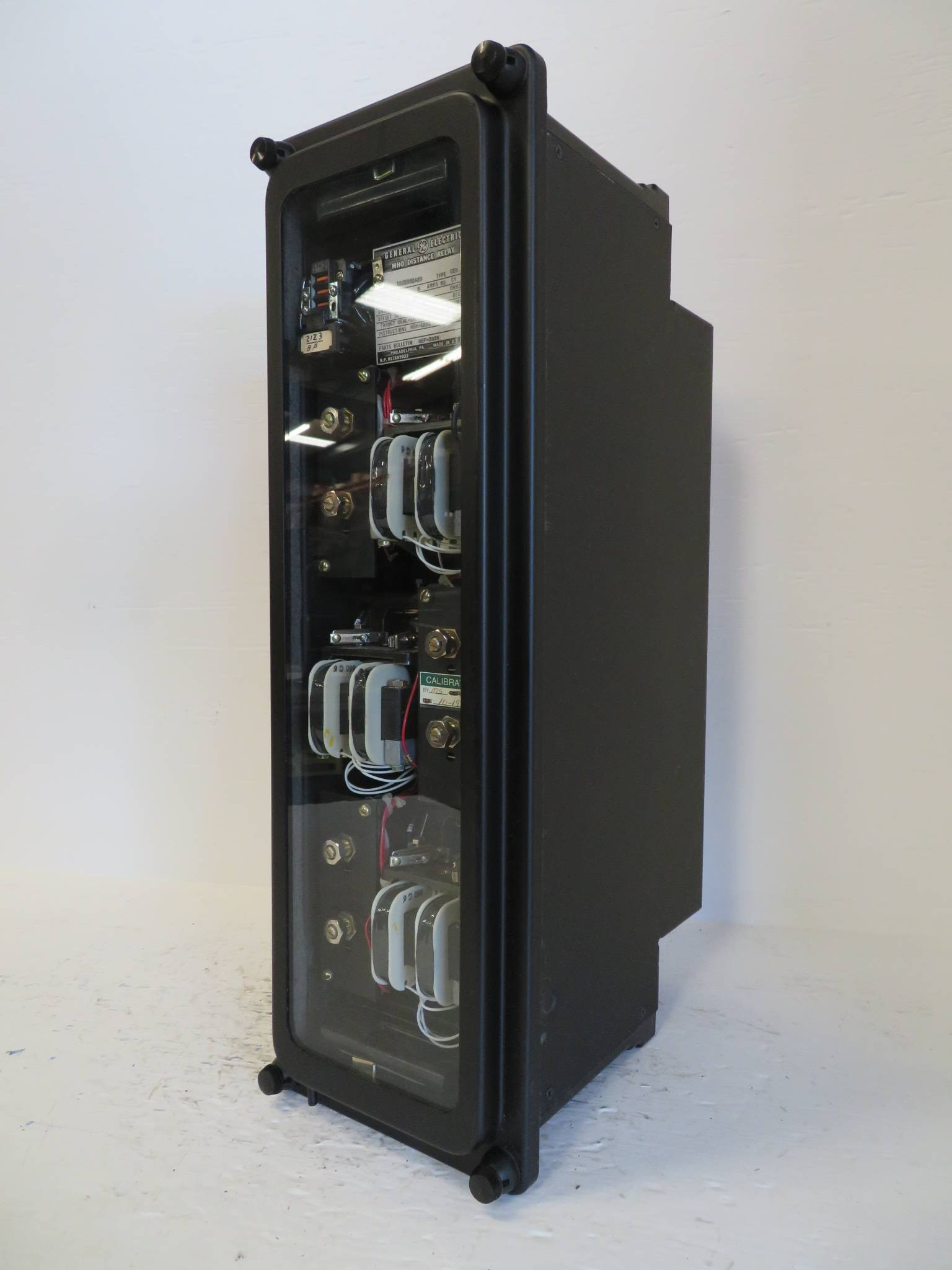 General Electric 12CEB52A2D MHO Distance Relay GE 115V 5 Amp Type CEB ...