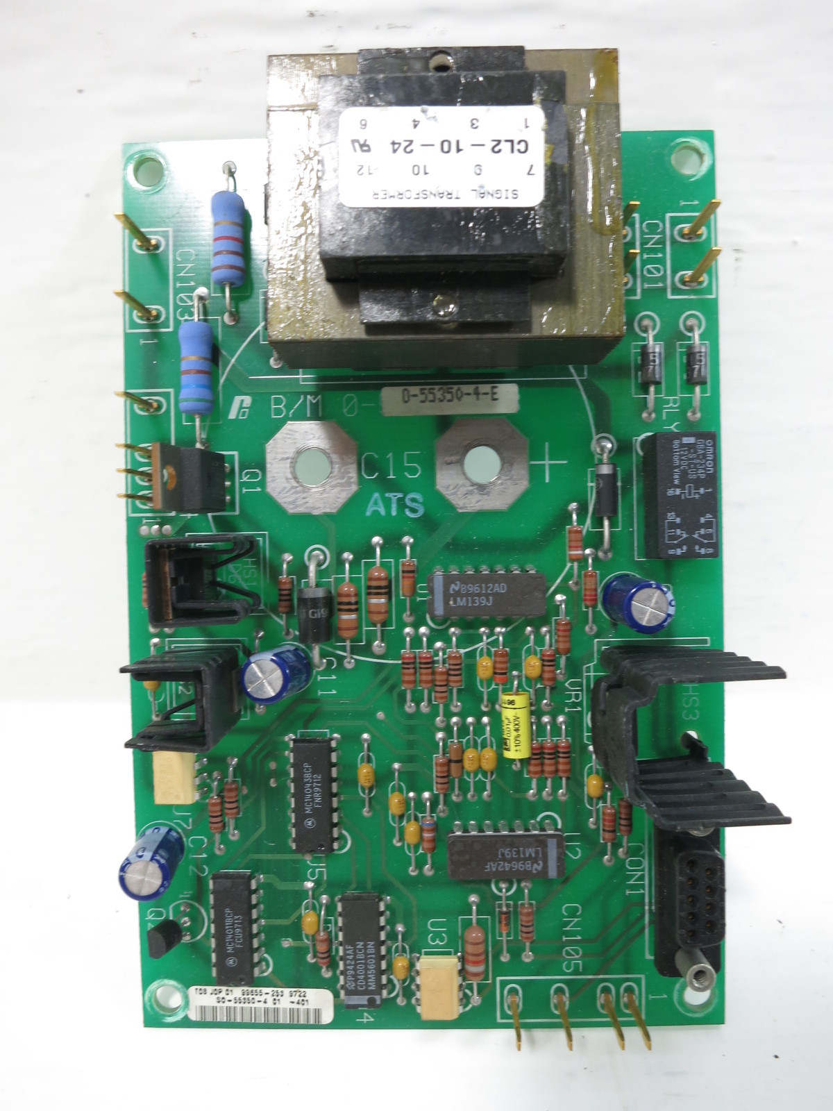 Reliance Electric 0-55350-4-E Precharge Board PLC Card Module RE 0 ...