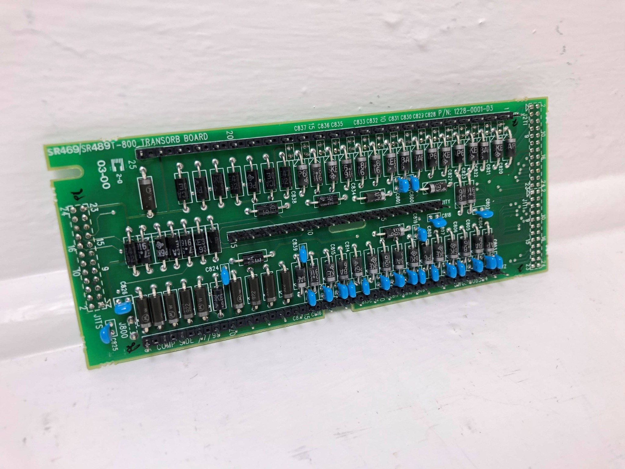 GE Multilin 1228-0001-D3 T-800 Transorb Board SR469 806504 General ...