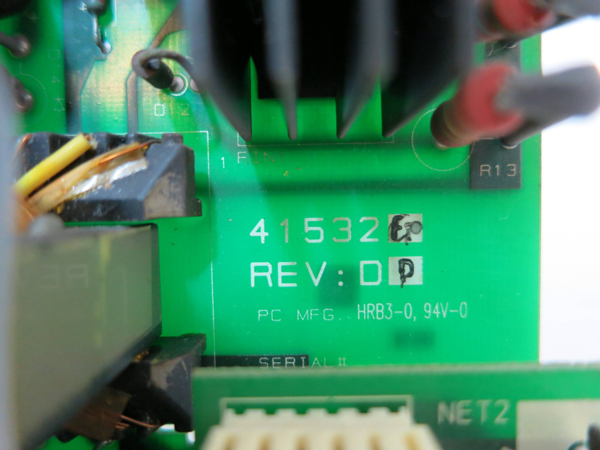 Toshiba 41532 Rev D Drive Control Board w/ 41822-B DD G3 Tosvert-130 ...