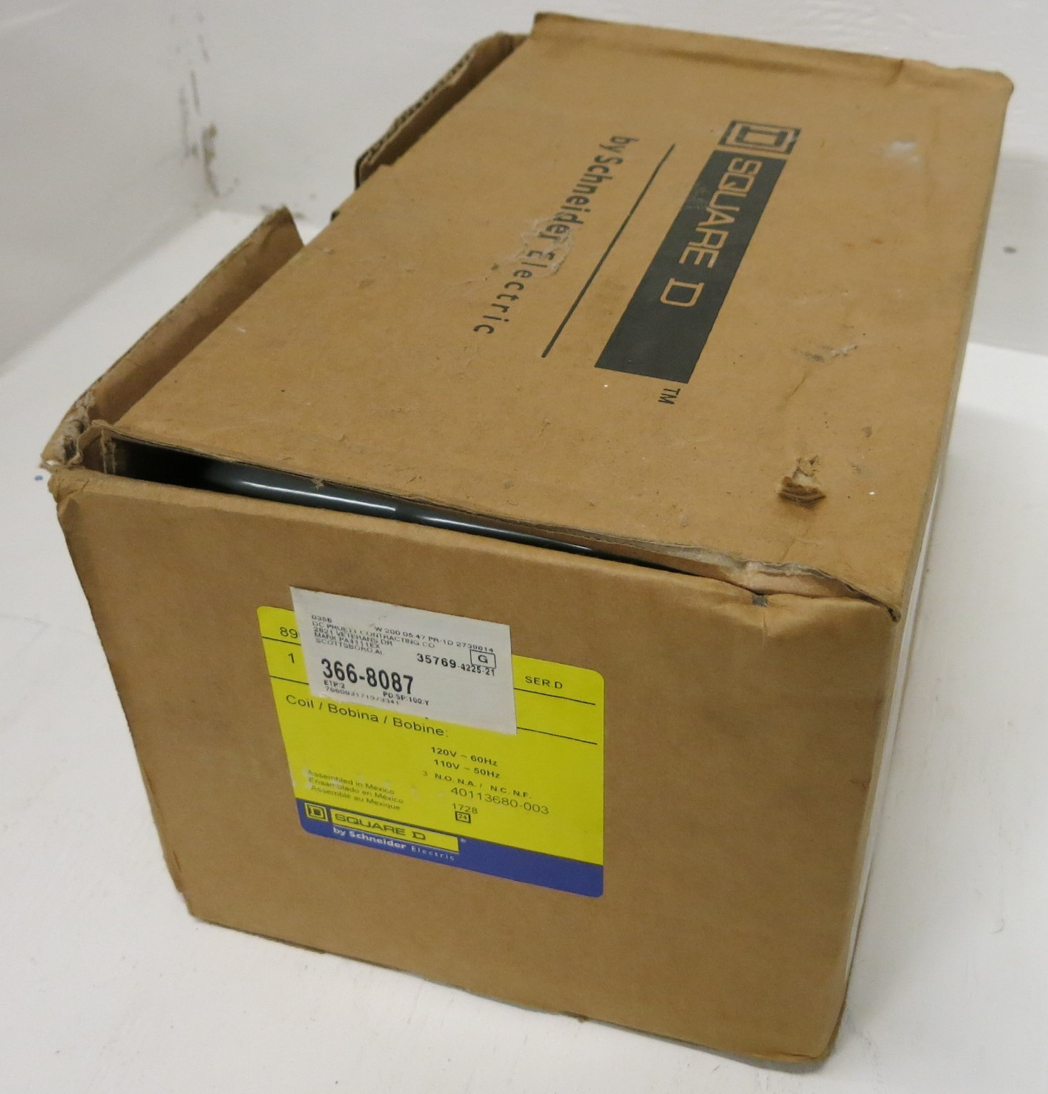 NEW Square D 8903-LG80C Enclosed Lighting Contactor Series C 120V ...